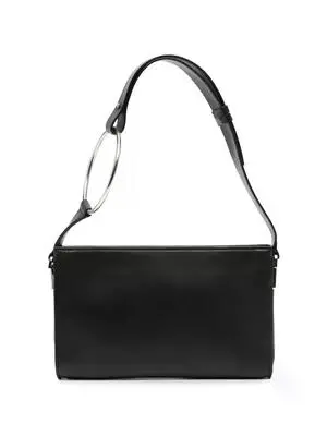 DONDUP Ring-handle Leather Tote Bag - Black