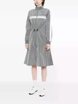 AGNES B. Ribstop Zip Track Dress