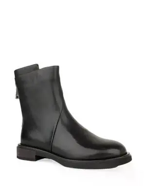 LINDA BAUMANN Rear Zip-fastening Ankle Boots - Black