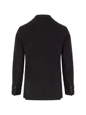 Tagliatore Single-breasted Notch-lapels Blazer - Black