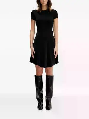 Vetements Open-back Bow-detail Mini Dress
