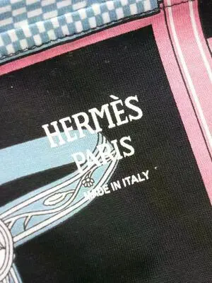 Hermès Printed Cotton T-shirt