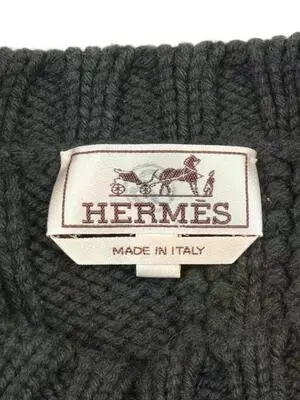 Hermès Cable-knit Sweater