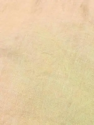 Fendi 2000s Ff Logo Embroidery Linen Trousers - Neutrals