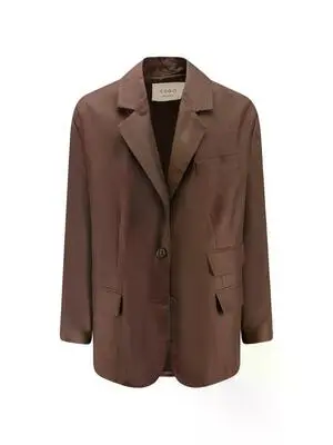 CO.GO Loose-fit Silk Blazer