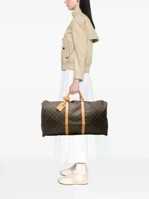 LOUIS VUITTON 2003 Monogram Keepall 60 Travel Bag
