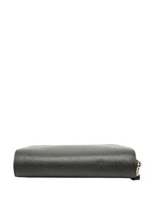 LOUIS VUITTON Taiga Leather Pochette Baikal Clutch Bag