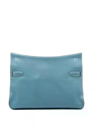 Hermès Clemence Jypsiere 34 Crossbody Bag - Blue