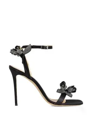 Mach & Mach Wonder Tulip Floral-appliqué Sandals