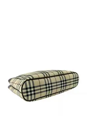 Burberry 1990-2000 House Check Canvas Handbag