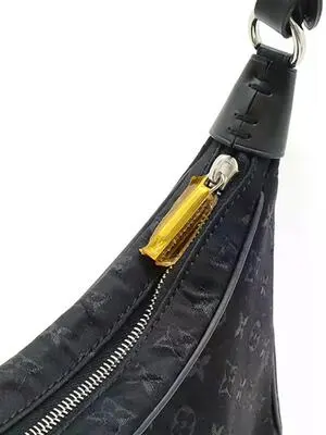 LOUIS VUITTON 2001 Monogram Mini Satin Boulogne Shoulder Bag