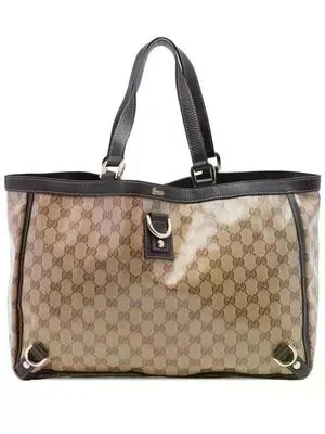 Gucci Gg Crystal Abbey D Ring Tote Bag