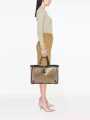 Gucci Gg Crystal Abbey D Ring Tote Bag