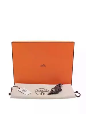 Hermès Military Toile And Vache Hunter Herbag Zip 20 Crossbody Bag - Black