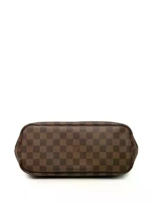 LOUIS VUITTON 2011 Damier Ebene Neverfull Pm Tote Bag