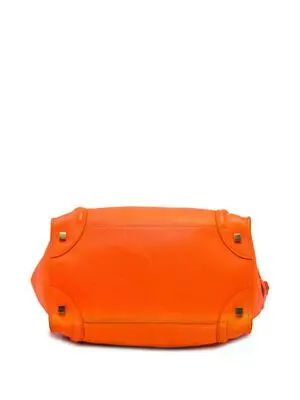 Celine 2011 Mini Leather Luggage Tote Bag