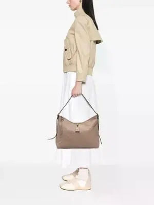 LOUIS VUITTON Monogram Empreinte Carryall Mm Bag - Brown