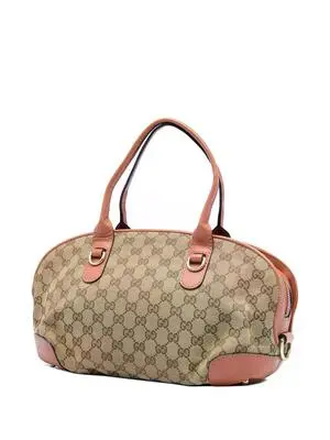 Gucci 2016-2026 Gg Canvas Heart Bit Satchel - Neutrals