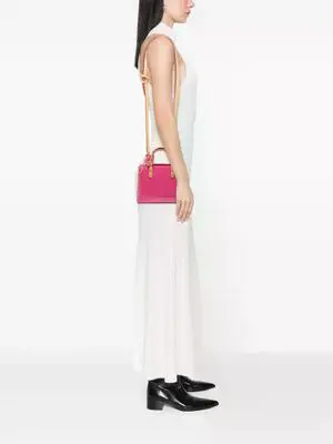 LOUIS VUITTON Monogram Vernis Hairclip Reade Pm Satchel - Pink