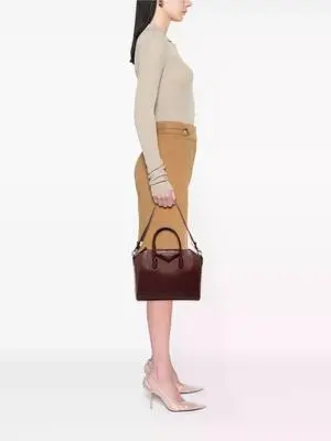 Givenchy 2014 Small Sugar Goatskin Antigona Satchel - Red