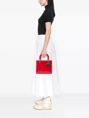 Dior 2015 Medium Patent Lady Satchel