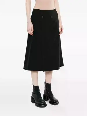 MAISON MARGIELA Button Midi Skirt
