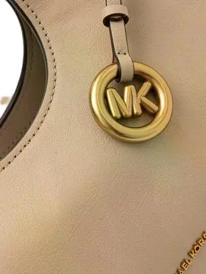 Michael Kors Logo-plaque Leather Shoulder Bag