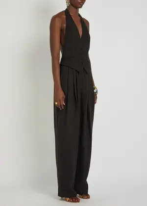 Ronny Kobo Rex Tailored Woven Jumpsuit