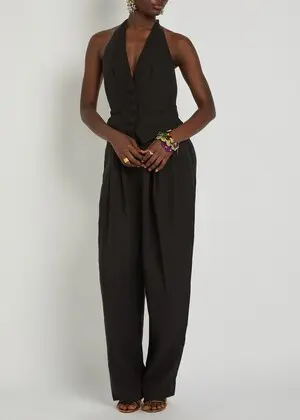 Ronny Kobo Rex Tailored Woven Jumpsuit