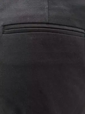 TONYWACK Side-slit Capri Trousers