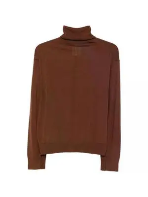SEMICOUTURE Roll-neck Wool Sweater