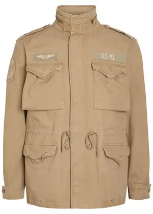 Polo Ralph Lauren Patch-appliquéd Cotton Field Jacket