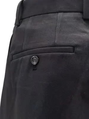 TONYWACK Pleated Wool-blend Trousers