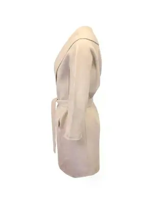 Max Mara Belted Shawl-collar Coat