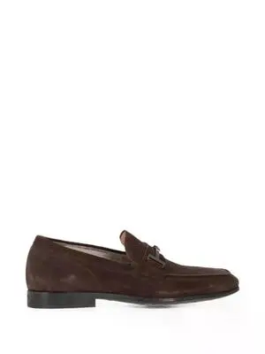 TOD'S T Timeless Suede Loafers - Brown