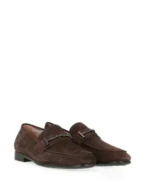 TOD'S T Timeless Suede Loafers
