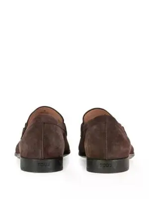 TOD'S T Timeless Suede Loafers