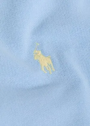 Polo Ralph Lauren Logo Embroidered Cotton-blend Polo Sweatshirt