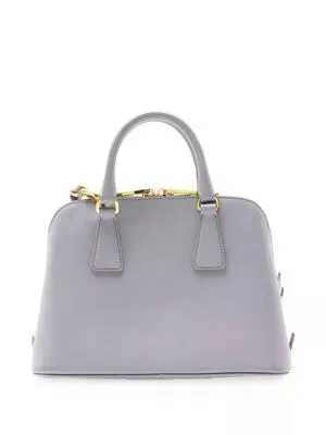 Prada Saffiano Promenade Small Satchel Bag - Purple