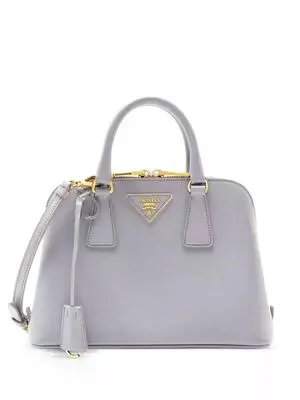 Prada Saffiano Promenade Small Satchel Bag - Purple