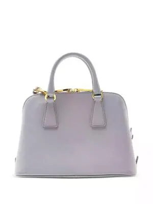 Prada Saffiano Promenade Small Satchel Bag - Purple