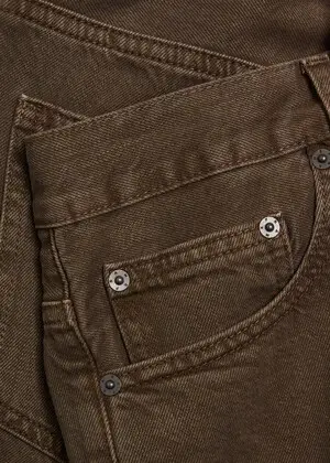 FRAME Relaxed Straight-leg Denim Jeans