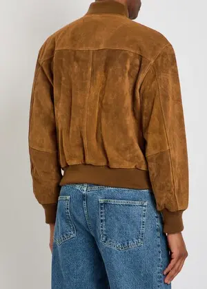 PICANTE Suede Bomber Jacket