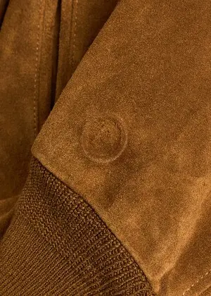PICANTE Suede Bomber Jacket