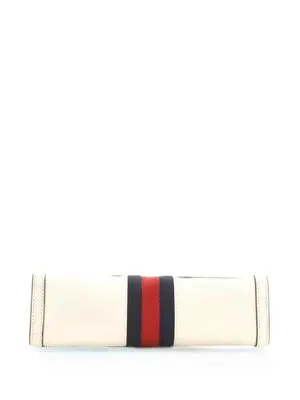 Gucci Ophidia Chain Shoulder Bag Leather Small Crossbody Bag - White