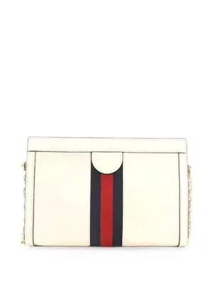 Gucci Ophidia Chain Shoulder Bag - White