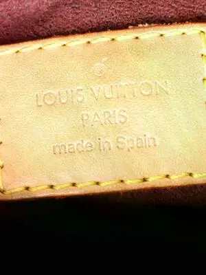 LOUIS VUITTON Soufflot Tote Monogram Canvas Bb Satchel - Brown