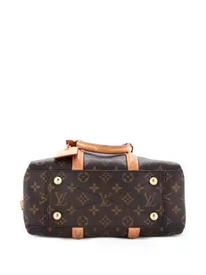 LOUIS VUITTON Soufflot Tote Monogram Canvas Bb Satchel - Brown