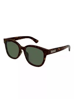 Gucci Tortoiseshell Square Sunglasses - Brown