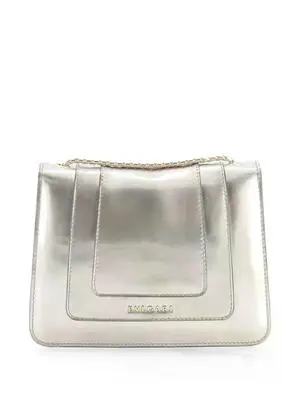 BVLGARI Serpenti Forever Square Leather Small Shoulder Bag